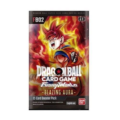 Dragon Ball Super Card Game - FB02 - Fusion World Blazing Aura - Booster Box | Mind Games Geelong